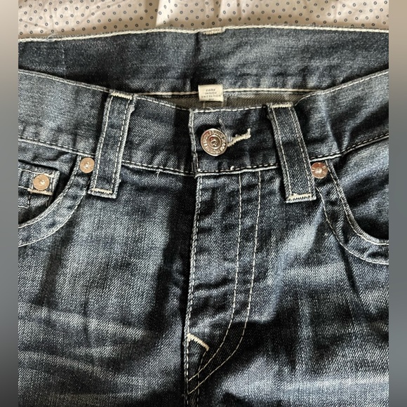 True Religion | Jeans | Vintage True Religion Jean With White Stitching ...